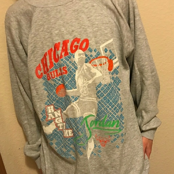 Sweaters | Vintage 9s Chicago Bulls Michael Jordan Sweater | Poshmark
